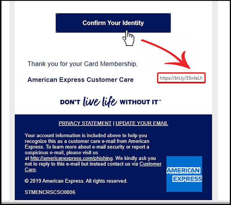This AMEX Email Phishing Scam Wants You Homeless & Poor, With A Zero ...